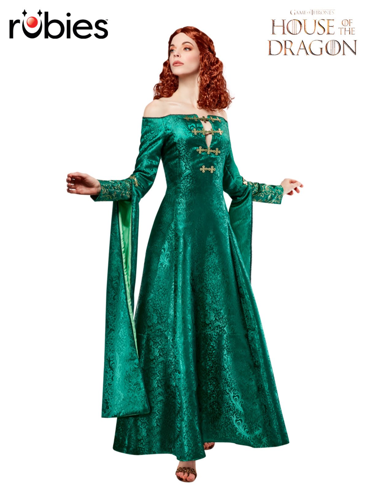 ALICENT HIGHTOWER DELUXE COSTUME HOUSE OF THE DRAGON, ADULT Little Shop ...