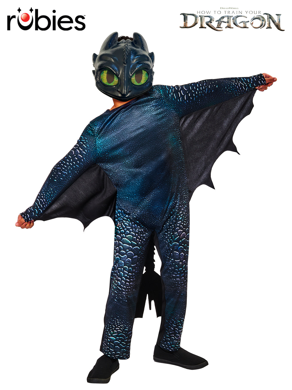 TOOTHLESS NIGHT FURY DELUXE COSTUME, CHILD Little Shop of Horrors ...