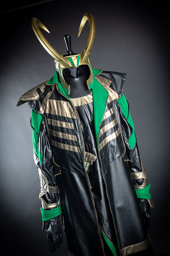 Avengers Loki God of Mischief Costume Hire - Little Shop of Horrors ...
